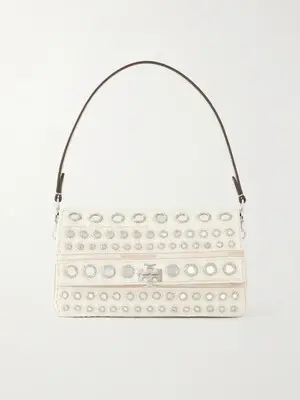 Tory Burch Embroidered Shoulder Bags