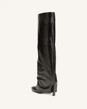 Attico Knee-high Eco-leather Boots