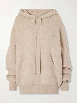 Rick Owens Hun Wool-blend Hoodie