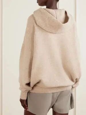 Rick Owens Hun Wool-blend Hoodie