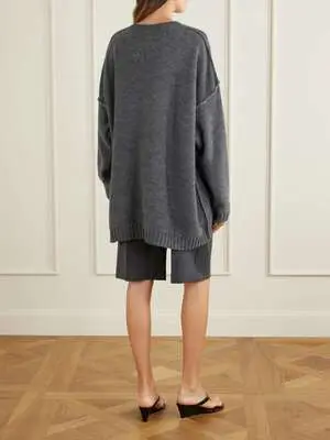 MAISON MARGIELA Oversized Wool And Alpaca-blend Sweater