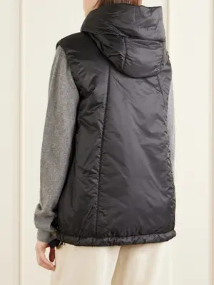 Max Mara Greengo Padded Shell Vest - Black