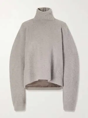 Rick Owens Jumbo Tabard Alpaca And Wool-blend Sweater