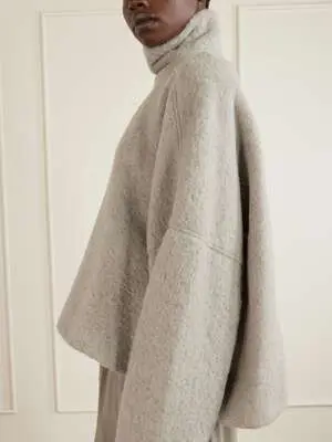 Rick Owens Jumbo Tabard Alpaca And Wool-blend Sweater