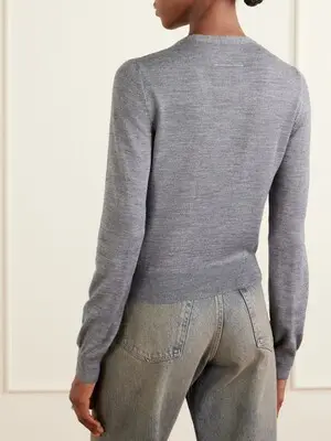 MAISON MARGIELA V-neck Wool-blend Cardigan