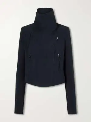 Rick Owens Classic Cady Biker Jacket - Black