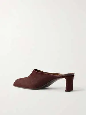 Khaite Colt Calf Hair Mules