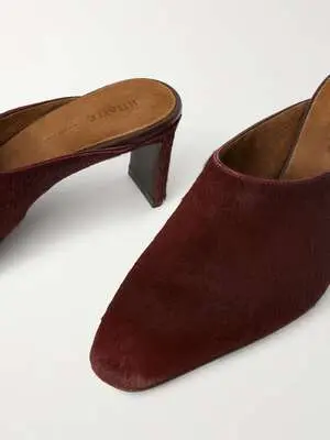 Khaite Colt Calf Hair Mules