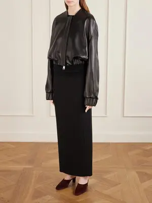 Khaite Calf Hair Mules - Brown