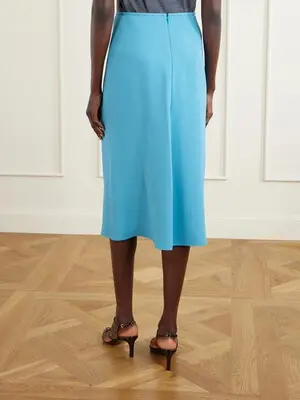 JIL SANDER Crepe Midi Skirt