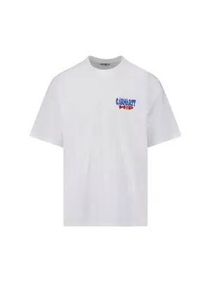 Carhartt Work In Progress T-shirt "luggae Label - White
