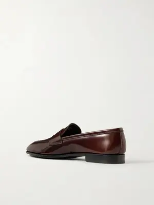 Church's Onyx Leather Loafers
