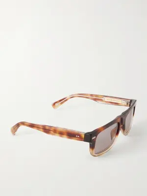 BRUNELLO CUCINELLI EYEWEAR Brunello Cucinelli Aviator-style Acetate Sunglasses