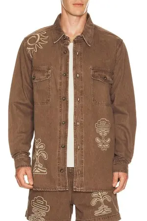 Agua Bendita Ethan Shirt - Brown