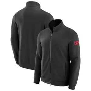 J. PALMER Atlanta Falcons Qb1 Full-zip Sweatshirt - Black