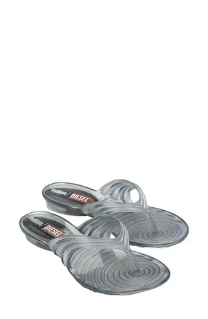 Melissa X Diesel Flip Flop Transparent