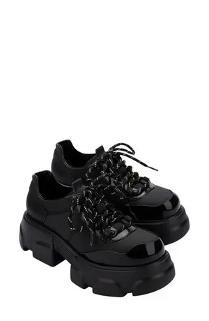 Melissa Camp Platform Sneaker - Black
