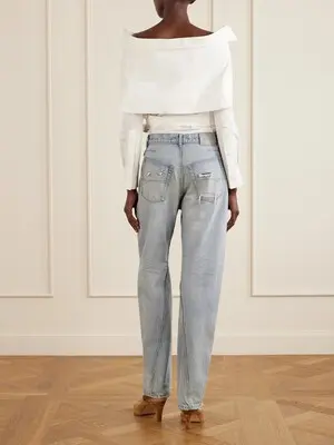 Balenciaga Twisted Seam Straight-leg Jeans