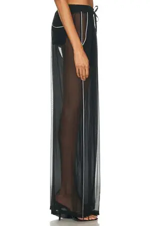 Dolce & Gabbana Sheer Wide Leg Pant