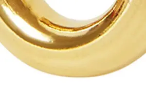 Argento Vivo Chunky Tube Hoop Earrings