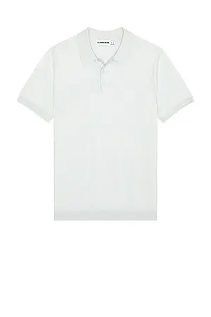 J. Lindeberg Ridge Knitted Polo - Skywriting