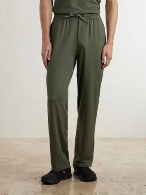 Lululemon Straight-leg Recycled-jersey Sweatpants
