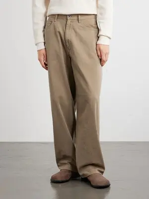 Kapital Wide-leg Cotton Trousers