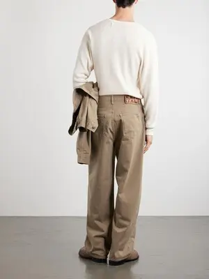 Kapital Wide-leg Cotton Trousers