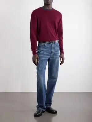 JEANERICA Vega Straight-leg Cotton-blend Jeans