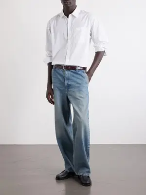 JEANERICA Genua Straight-leg Mid-rise Cotton Jeans