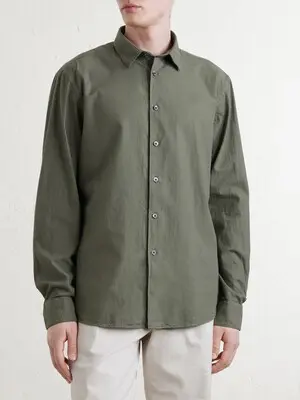 Canali Cotton-poplin Shirt