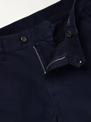 DRAKE'S Straight-leg Cotton Trousers