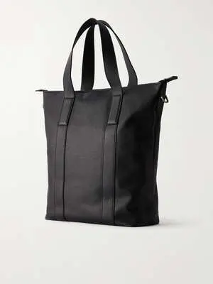 Canali Full-grain Leather Backpack
