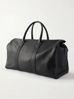 Canali Full-grain Leather Tote Bag