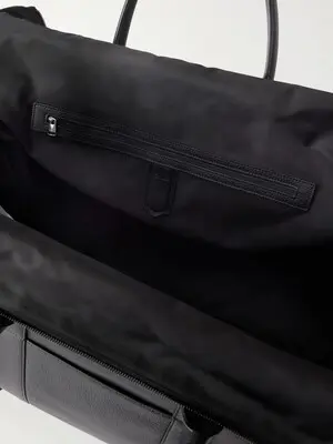 Canali Full-grain Leather Tote Bag