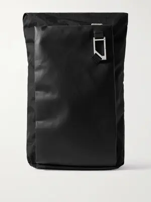 DB JOURNEY Entour Paneled Ripstop Backpack - Black
