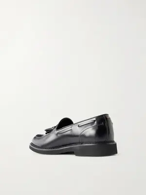Canali Tasseled Leather Loafers