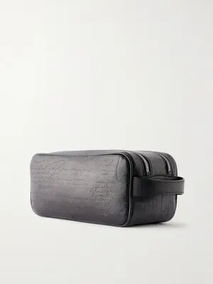Berluti Formula 1003 Scritto Venezia Leather Wash Bag