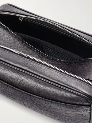 Berluti Formula 1003 Scritto Venezia Leather Wash Bag