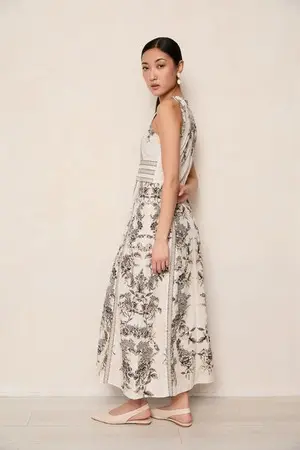 RAISHMA Lina Midi Dress