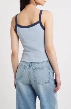 Daydreamer Siren Song 90s Pointelle Tank