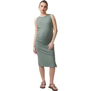 INGRID & ISABEL The Everywear Bodycon Maternity Dress Agave