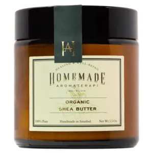HOMEMADE AROMATERAPY Raw Unrefined Organic Nourishing Shea Butter - Ivory