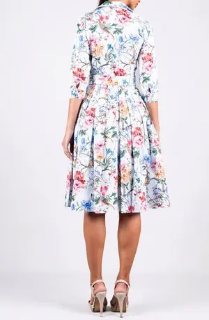 Samantha Sung Heart Manor Long Shirtdress
