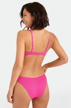Volcom Textured Bralette Bikini Top