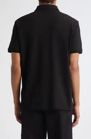 Moncler Cotton Polo - Black