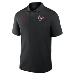 Nike Houston Texans Logo Victory Dri-fit Nfl Polo