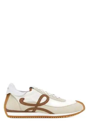 Loewe Suede And Nylon Flow Runner 2.0 Sneakers