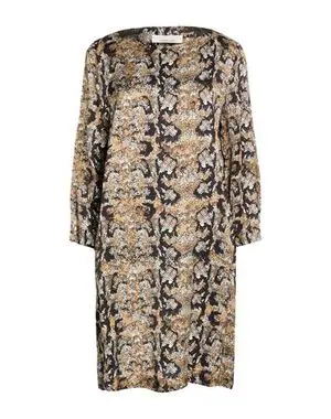 Liviana Conti Mini Dress Camel Size Viscose - Beige
