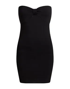 Only Mini Dress Size Cotton, Elastane - Black